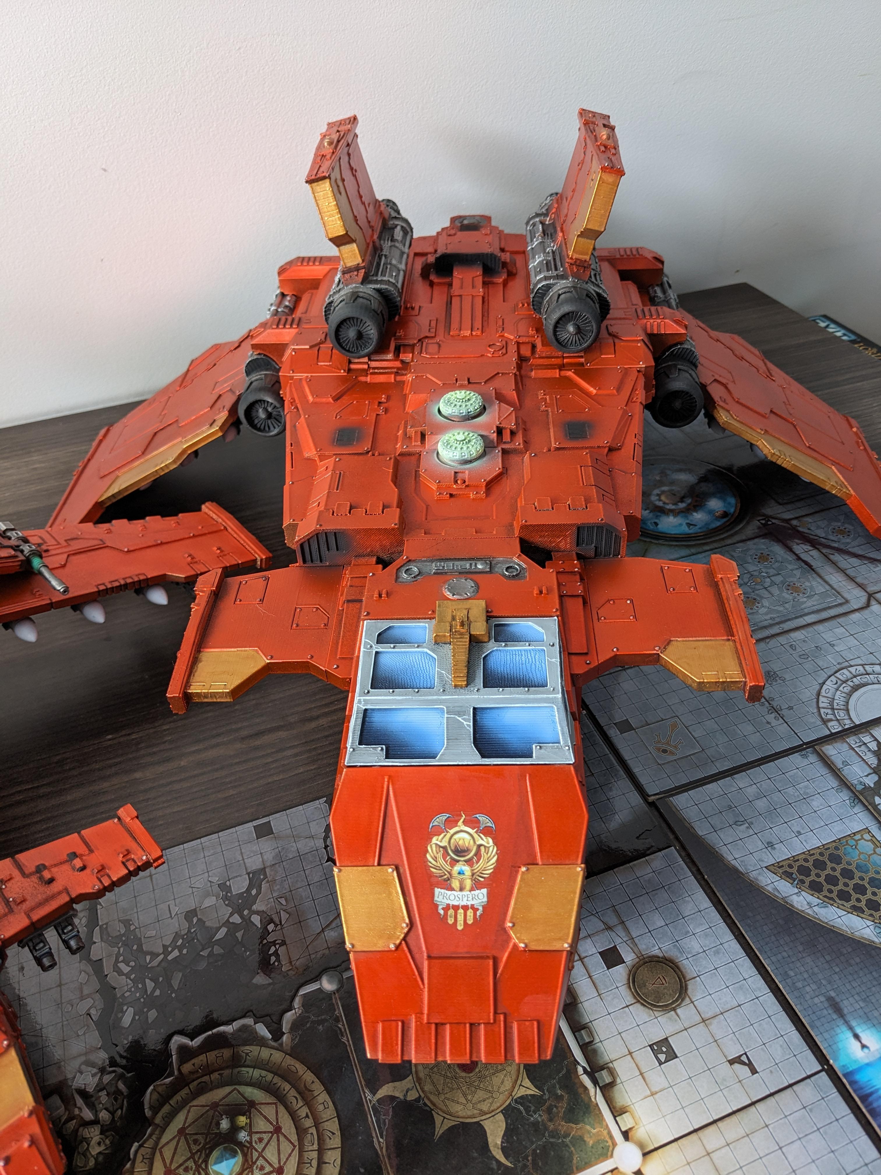 Fdm, Flyer, Size Comparison, Stormbird, Thousand Sons, Thunderhawk - Gallery - DakkaDakka